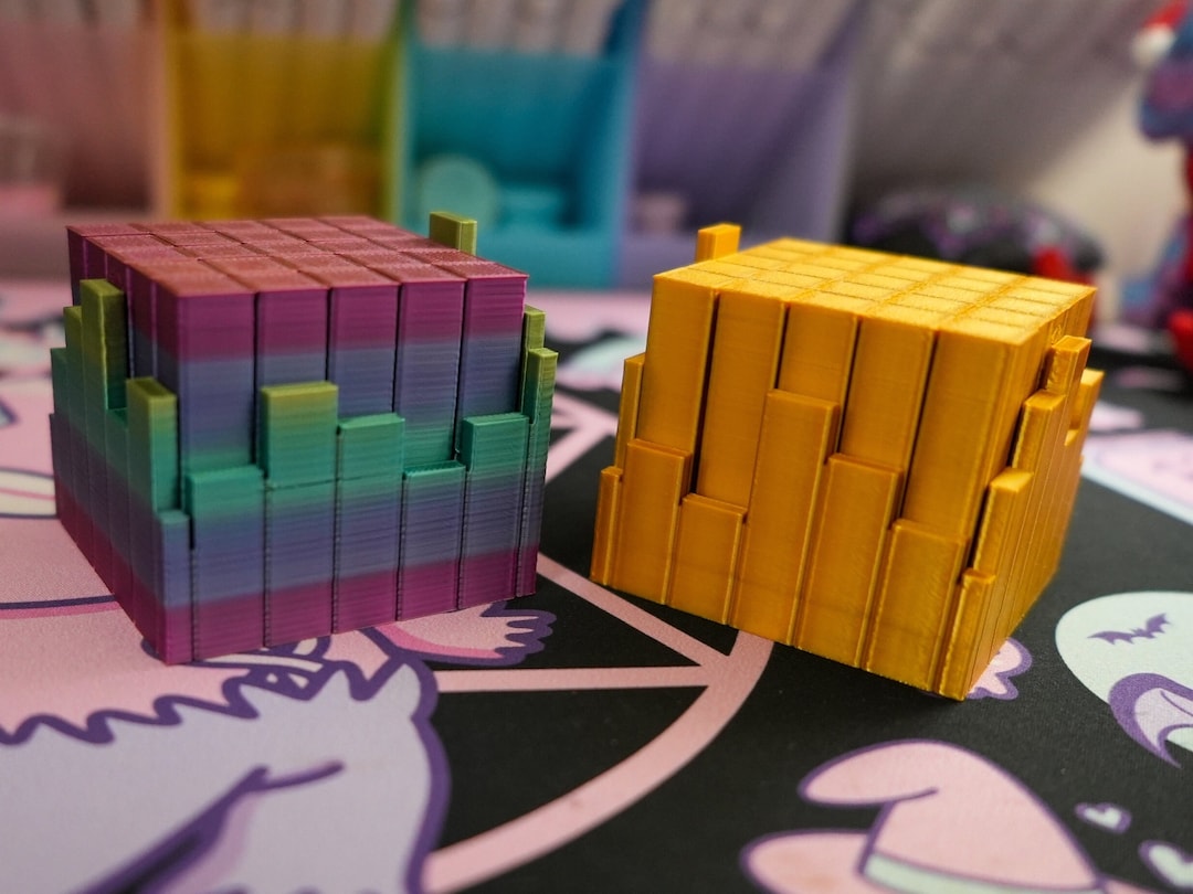 Coolest Fidget Pixel Cube - Etsy