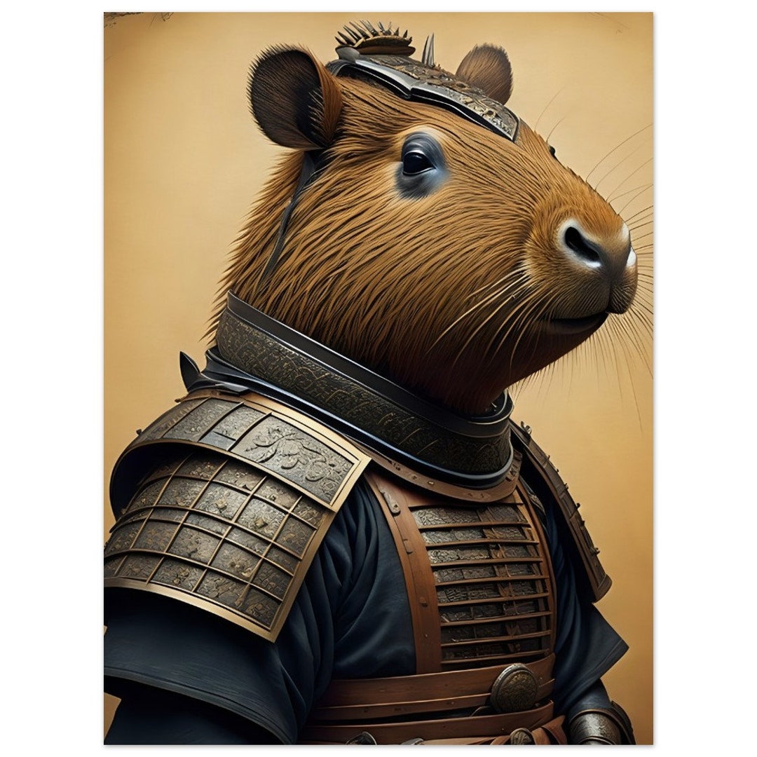 Capybara Wall Art Capybara Wall Decor Holiday Gift for Capybara ...