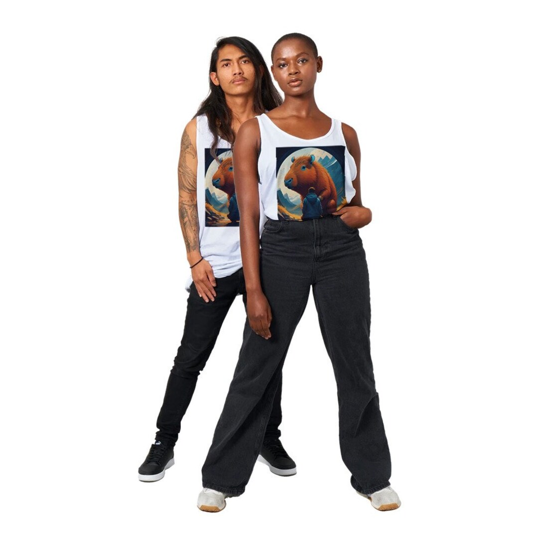 Capybara Tank Top Capybara Shirt Cappybara Apparel - Etsy