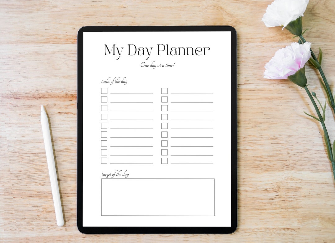Daily TO DO List, Simple Planner, Maximum Productivity Planner, Daily ...