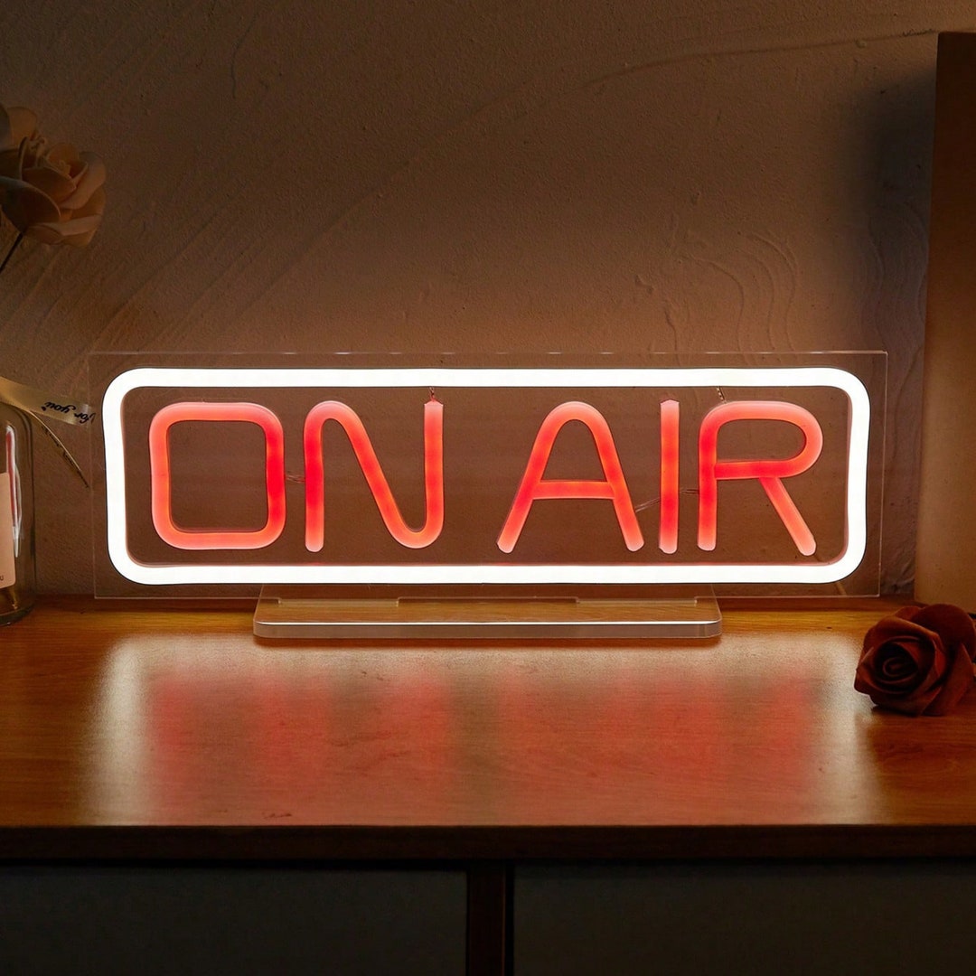 On Air LED Neon Sign 5V USB Powered Home Wall Decoration Table Neon ...