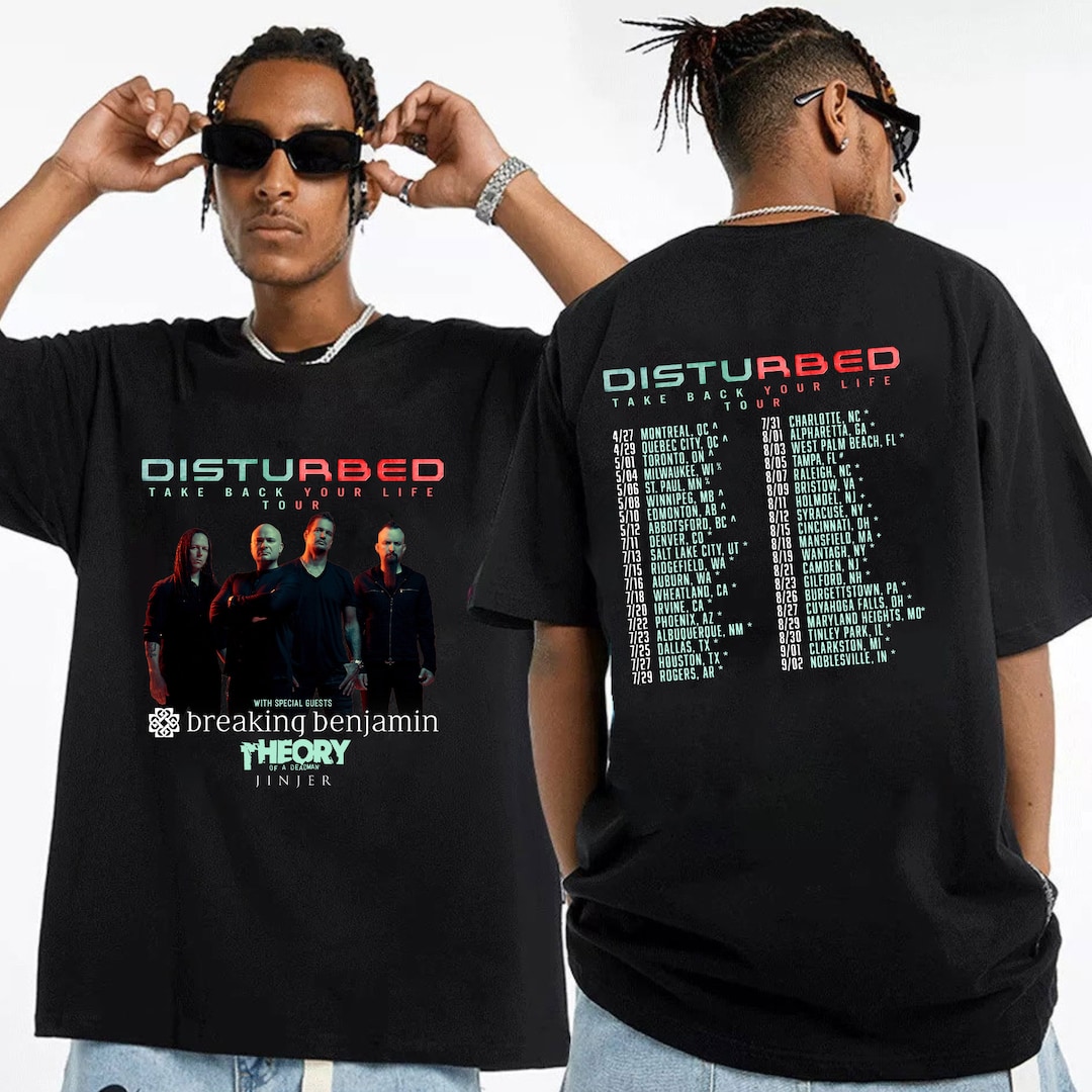 Disturbed 2024 Tour Png, Disturbed 2024 Concert Png, Disturbed Band Fan ...