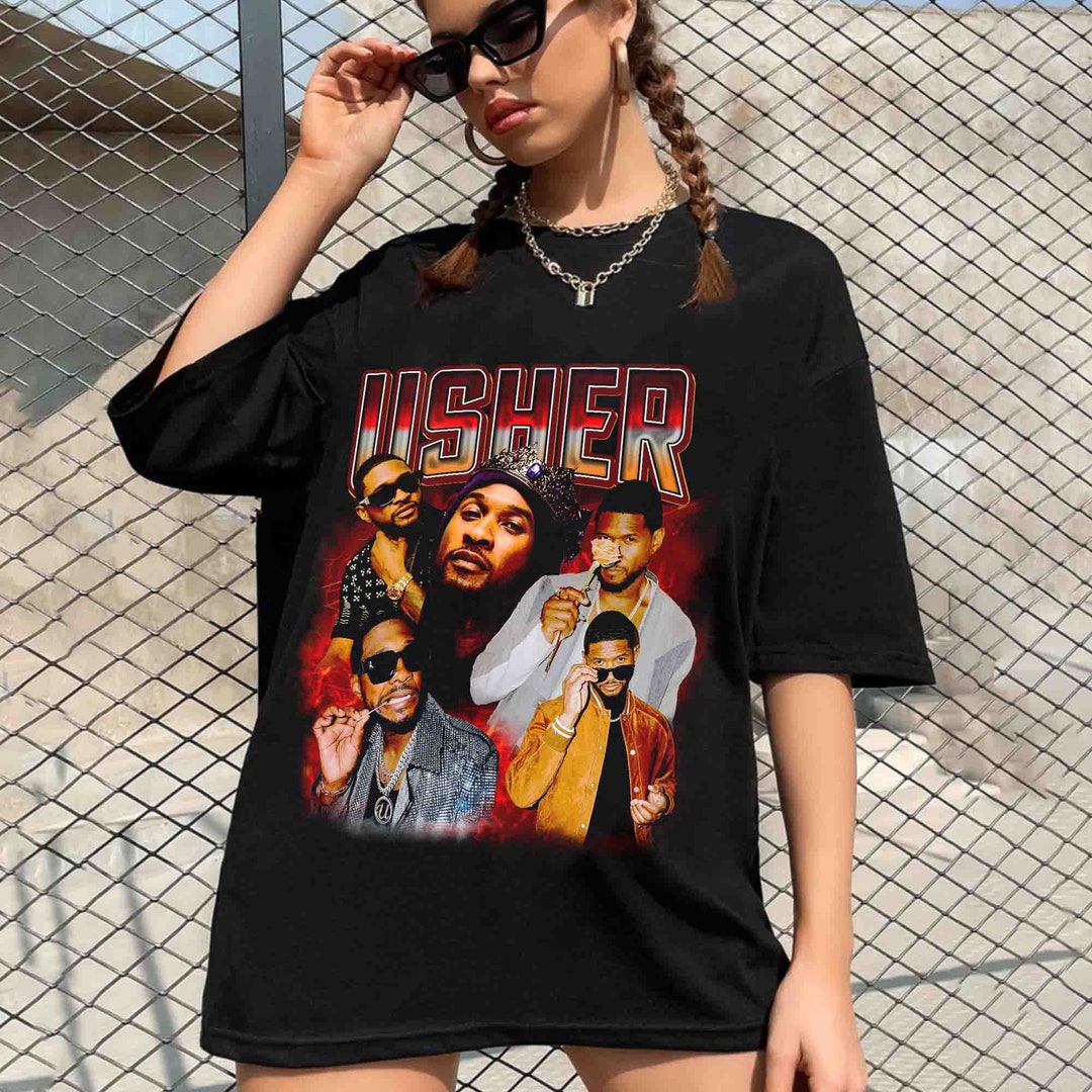 Rapper Ushers Png, Vintage Ushers 90s Png, Ushers Rap Hip Hop Png ...