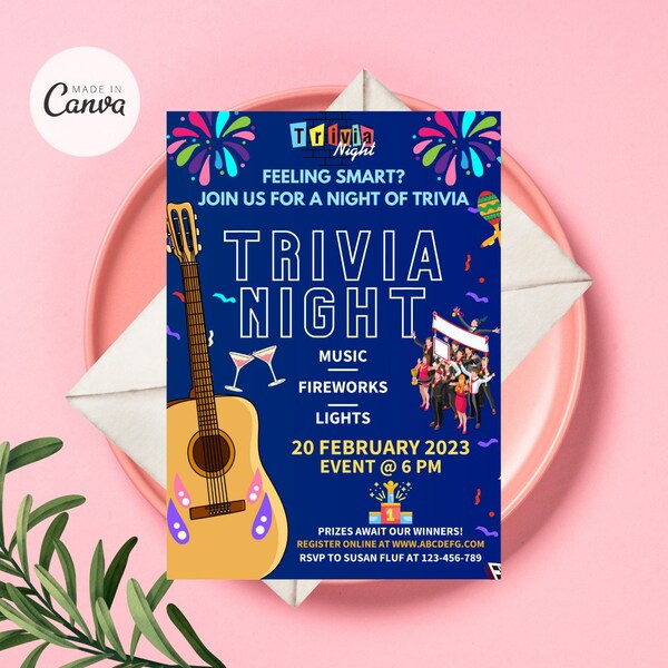 Trivia Night Decor - Etsy