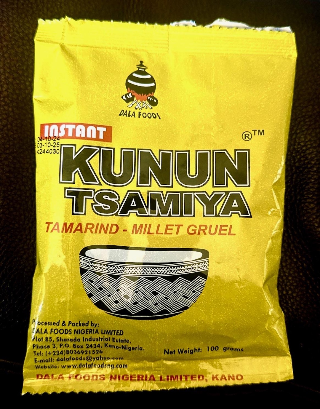 Authentic Kano Instant Kunu Tsamiya( Tamarind Millet) - Etsy