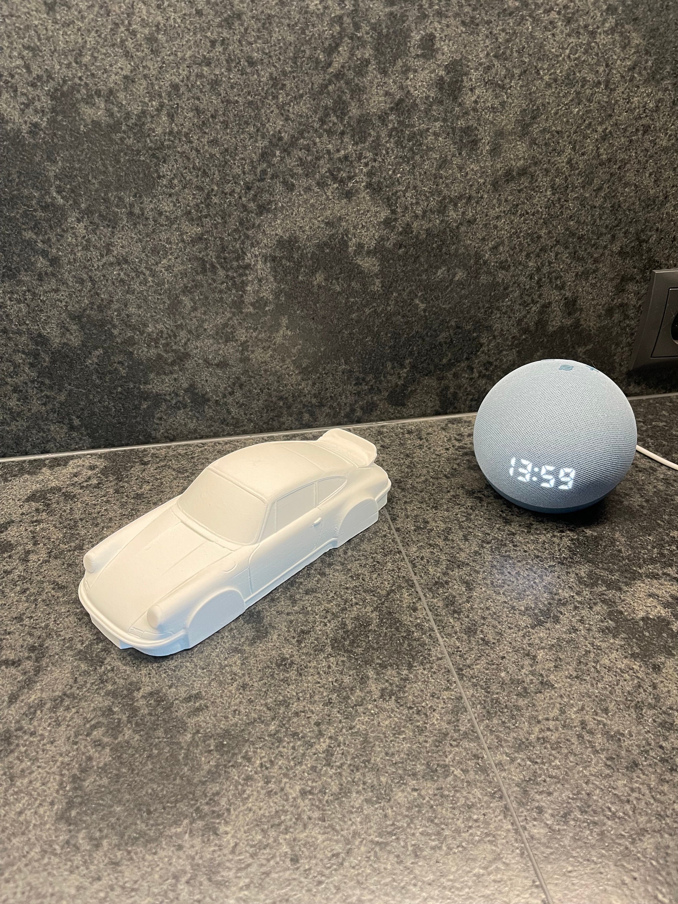 Porsche Carrera Ceramic Model Made in Austria handmade Ceramic Model ...