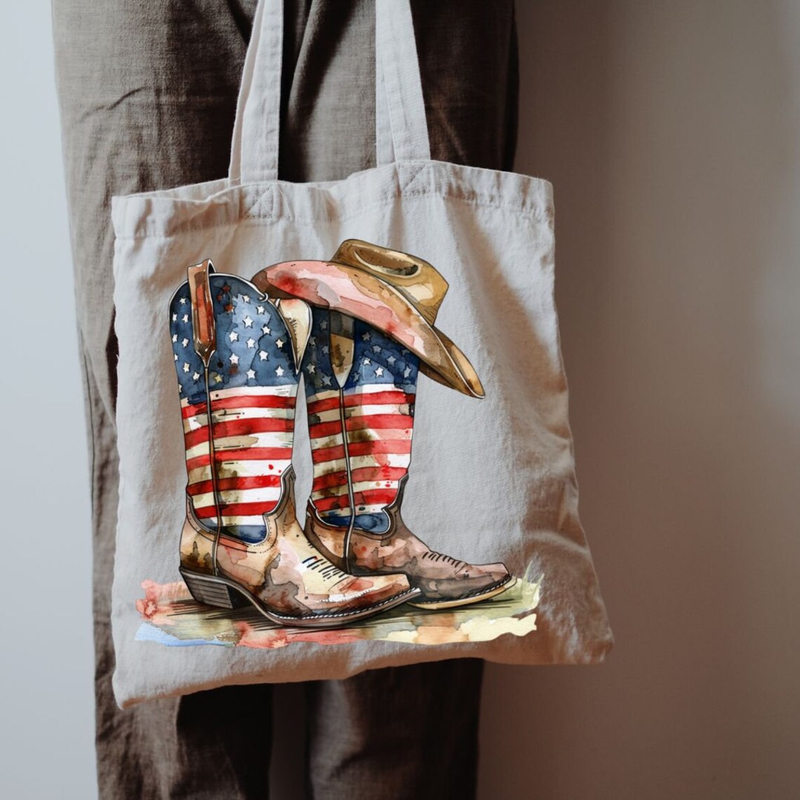 Cowboy Boots Clipart, Watercolor Cowboy Boots PNG, Western Art ...