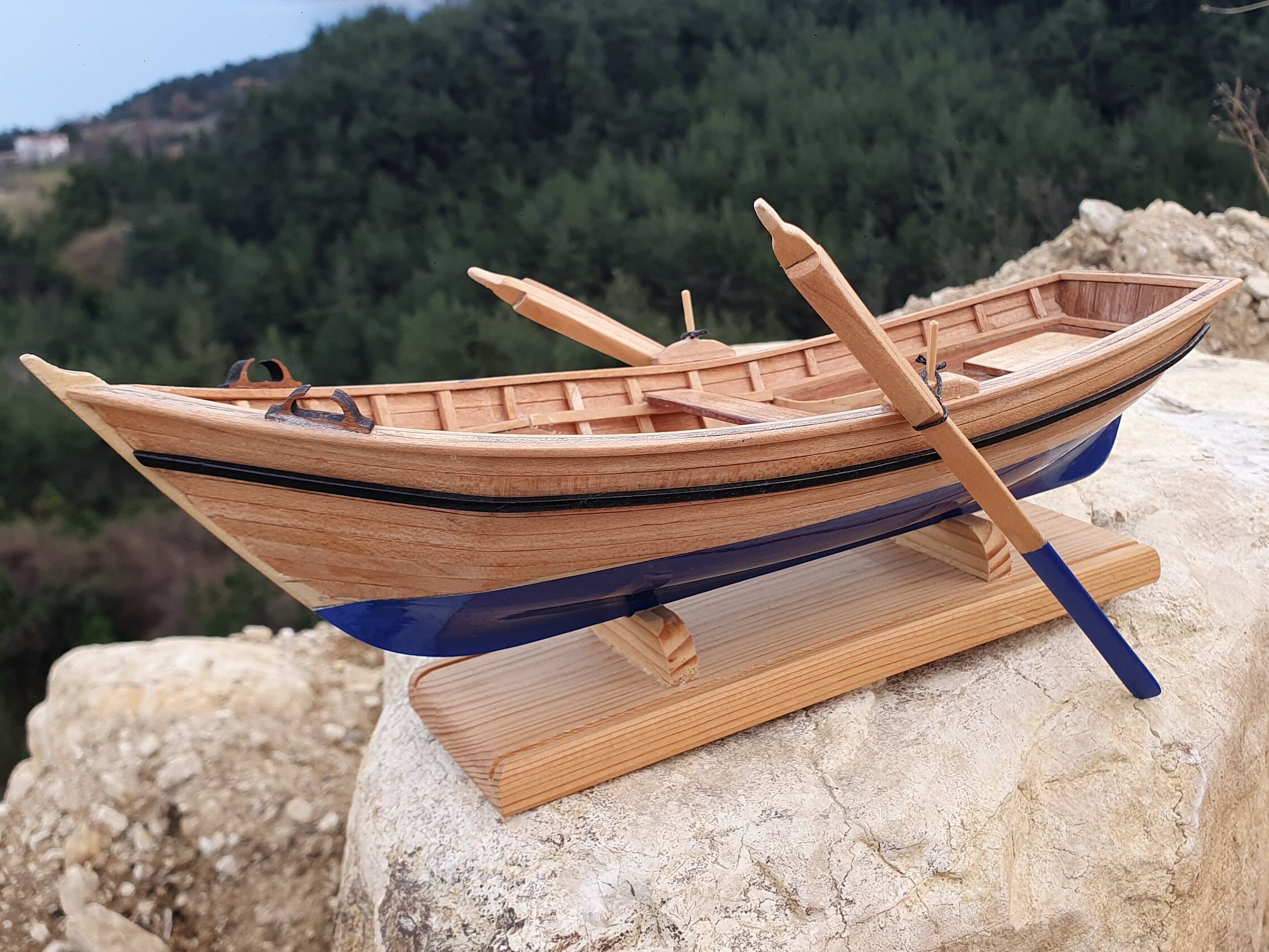 Handmade Boat Gift Ready to Shipping / Handmade Wooden Boat /handmade ...