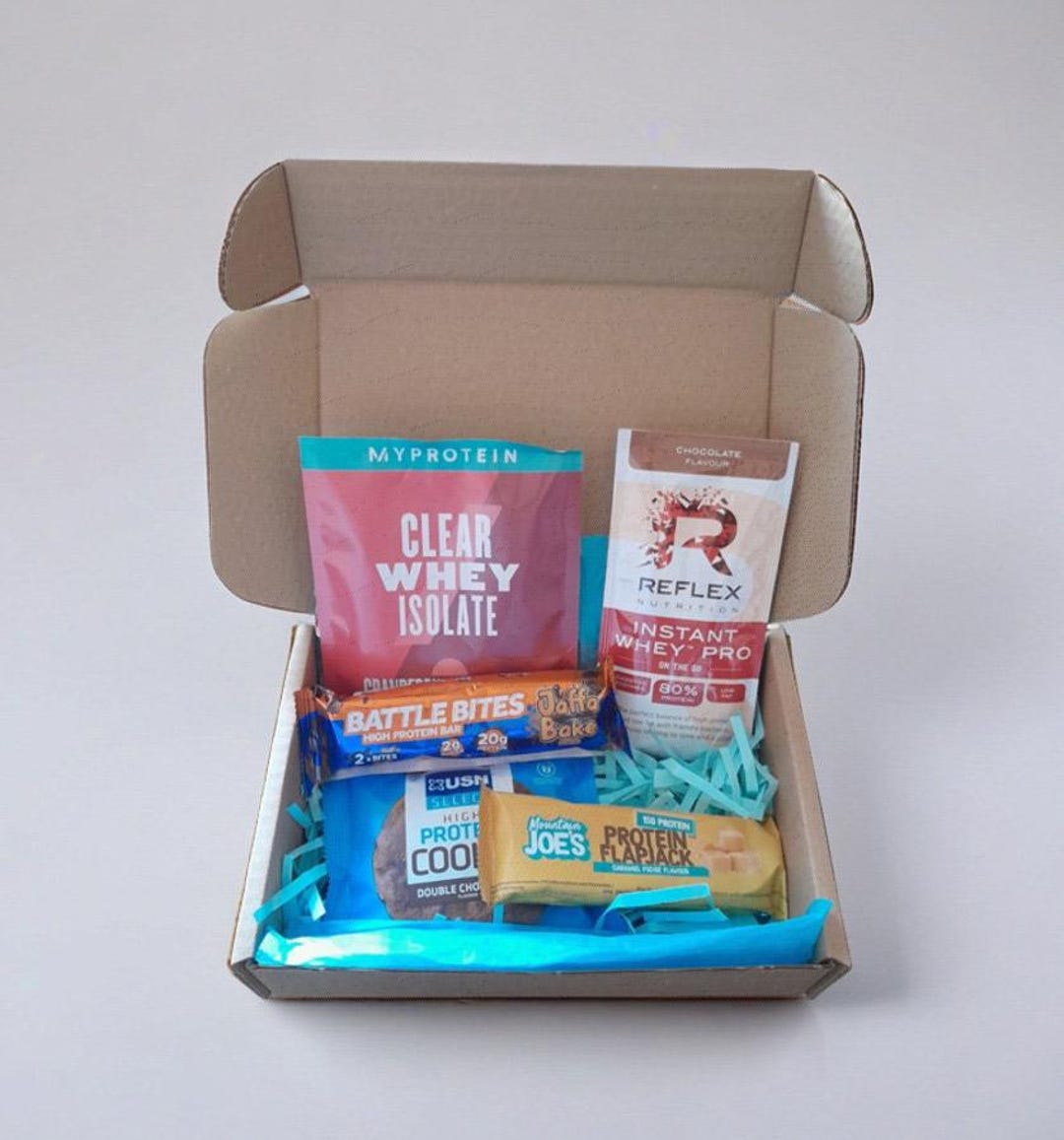 Fitness Protein Gift , Gym Protein Hamper Gift, Protein Bar, Protein ...