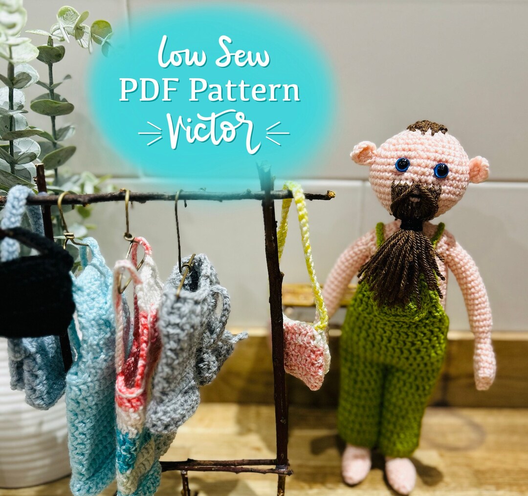 Victor the Male Doll CROCHET PATTERN - Etsy