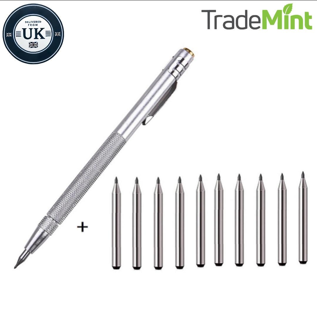 Tungsten Carbide Scriber Pen | Engraving Tool for Metal, Ceramic, Glass ...