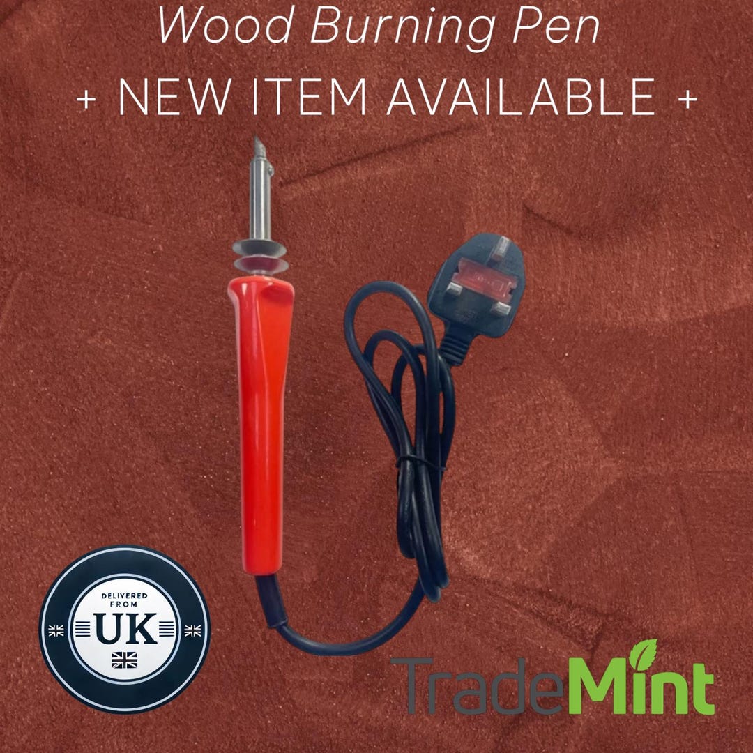 Wood Burning Pen – Diy Pyrography Tool for Wood & Leather Crafting - Etsy