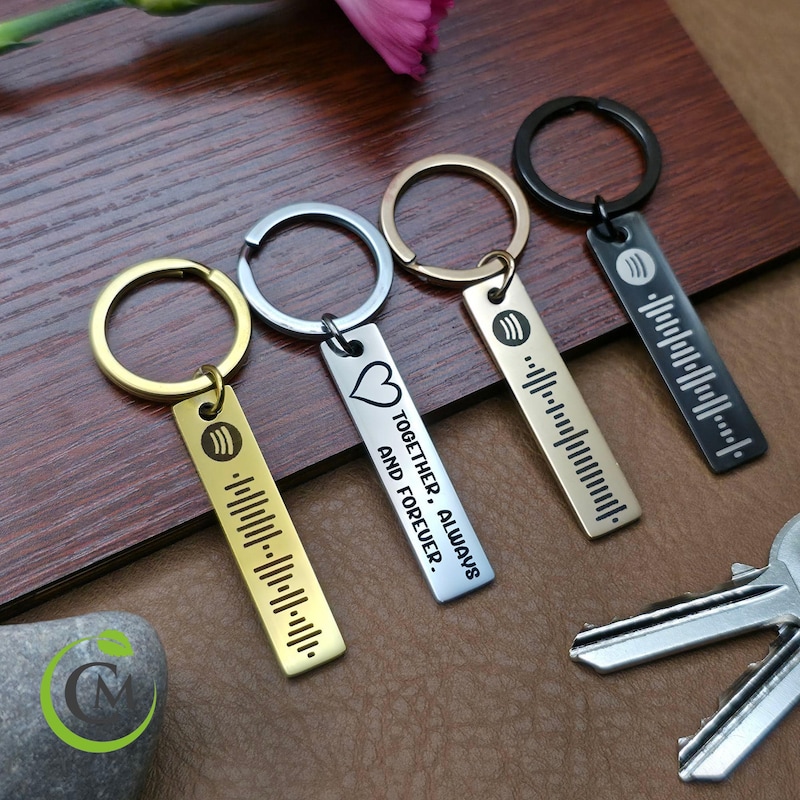Spotify Keychain - Etsy