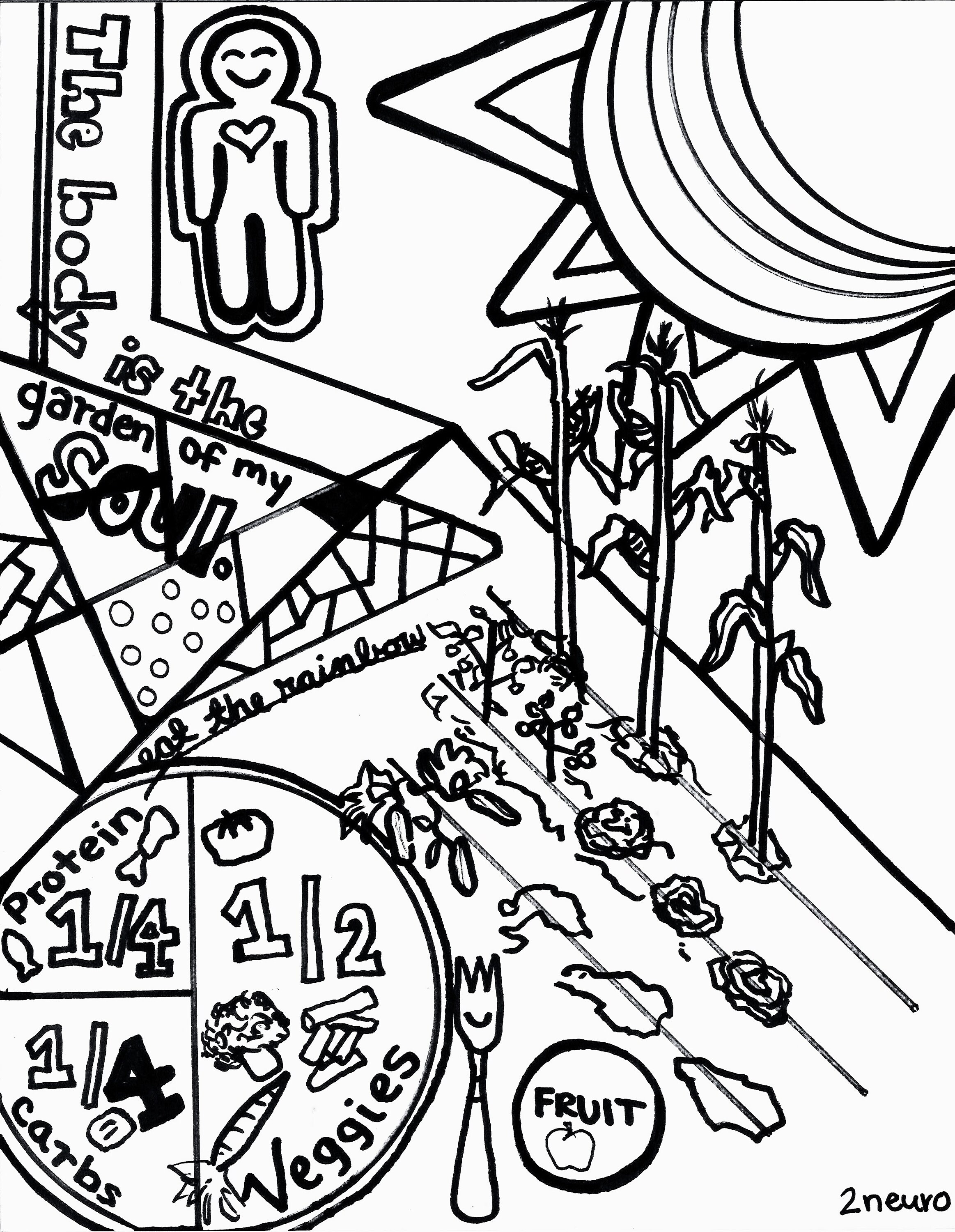 Second Volume of FIVE! Self Care Coloring Pages - Printable - Etsy