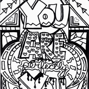 Valentine's Day Coloring Page Printable - 3 Pack - "my Whole Heart" - Etsy