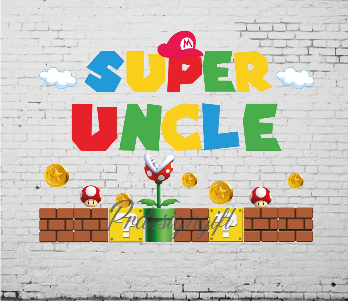 Super Uncle Svg, Uncle Gift Png, Super Family Png, Funny Uncle Png ...