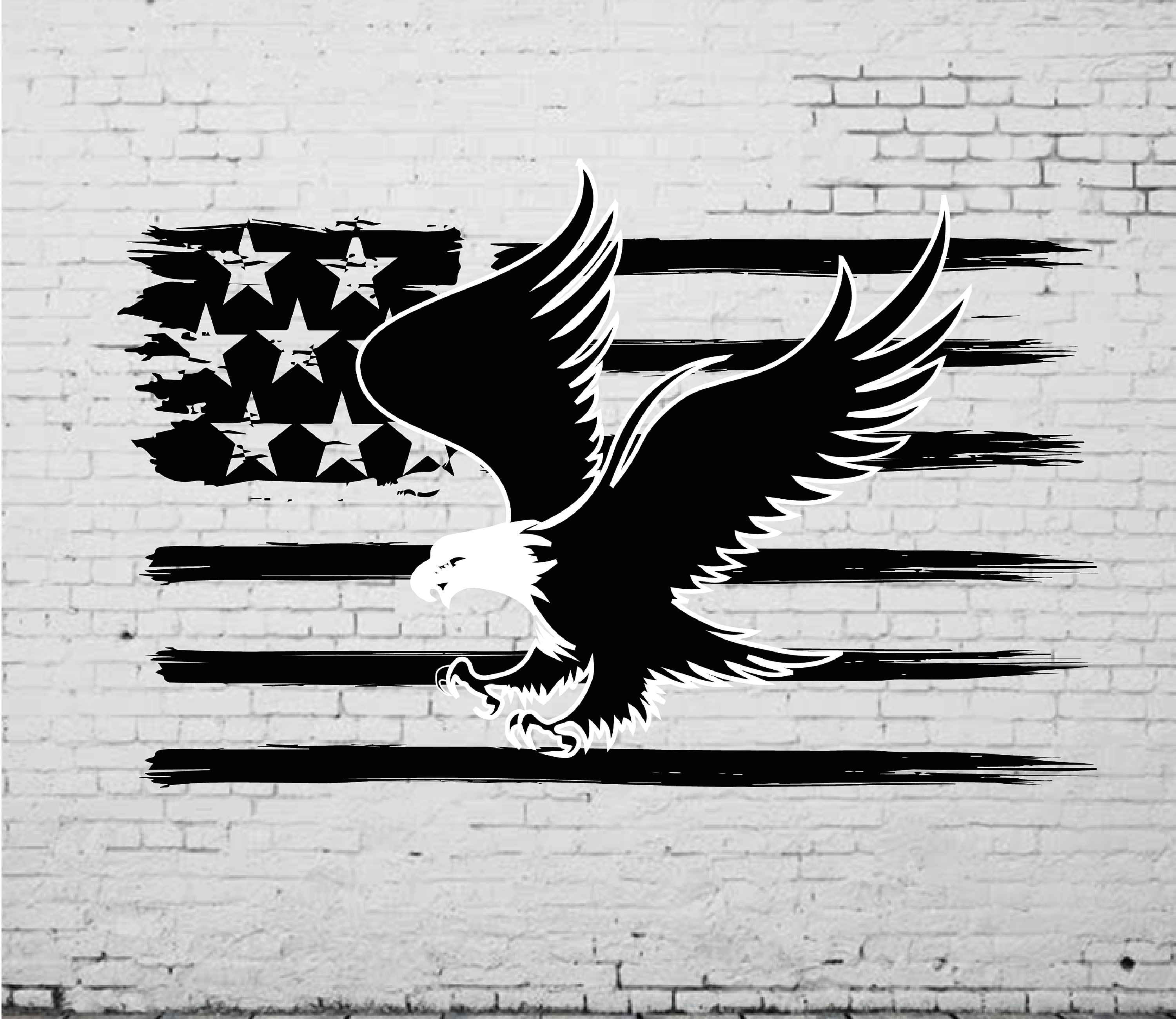 Eagle With American Flag Svg, Patriot Design, American Flag Svg, Eagle ...