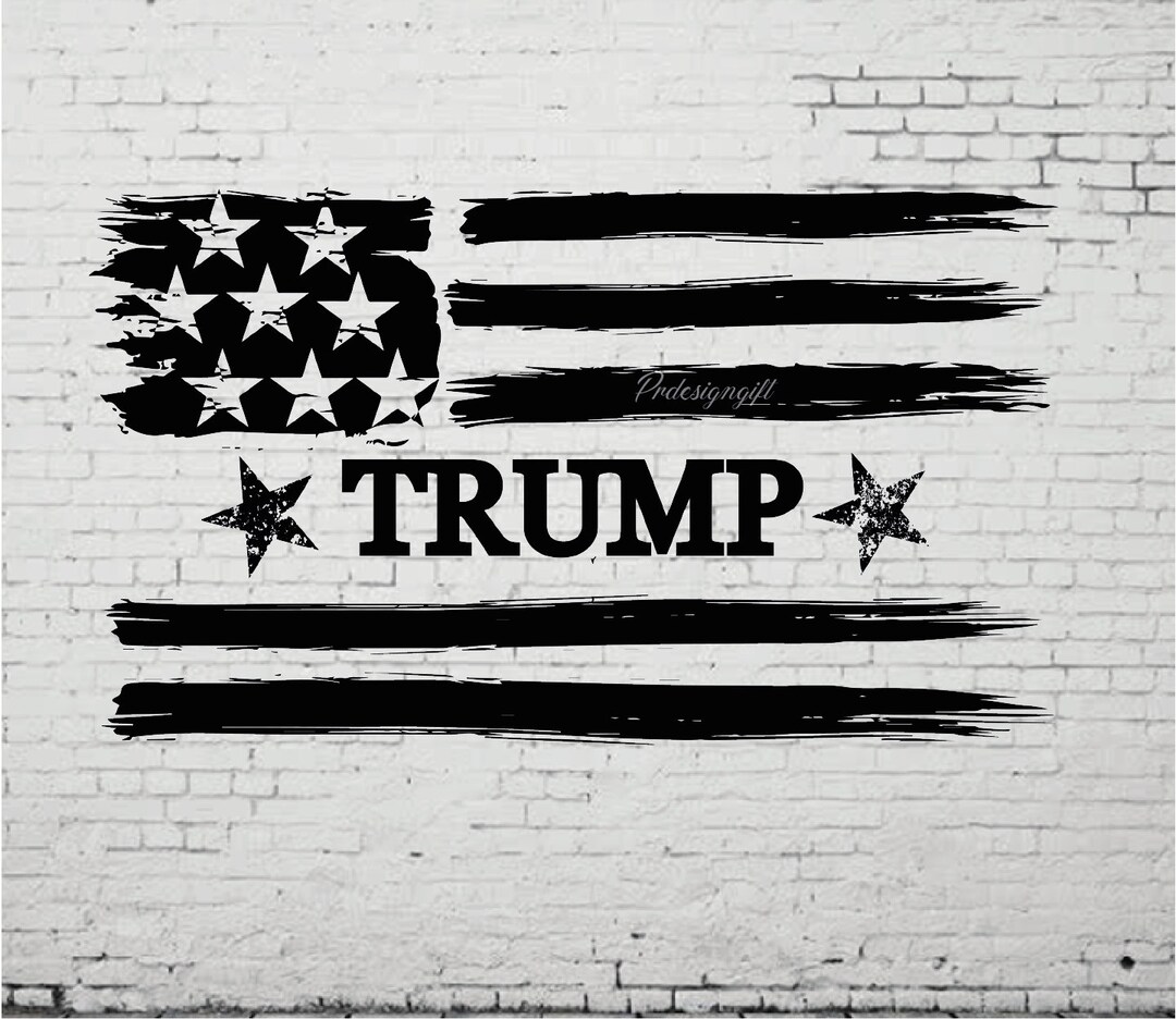 Trump Svg and Png, Support Trump Design, Trump 2024 Svg Png, Trump Flag ...