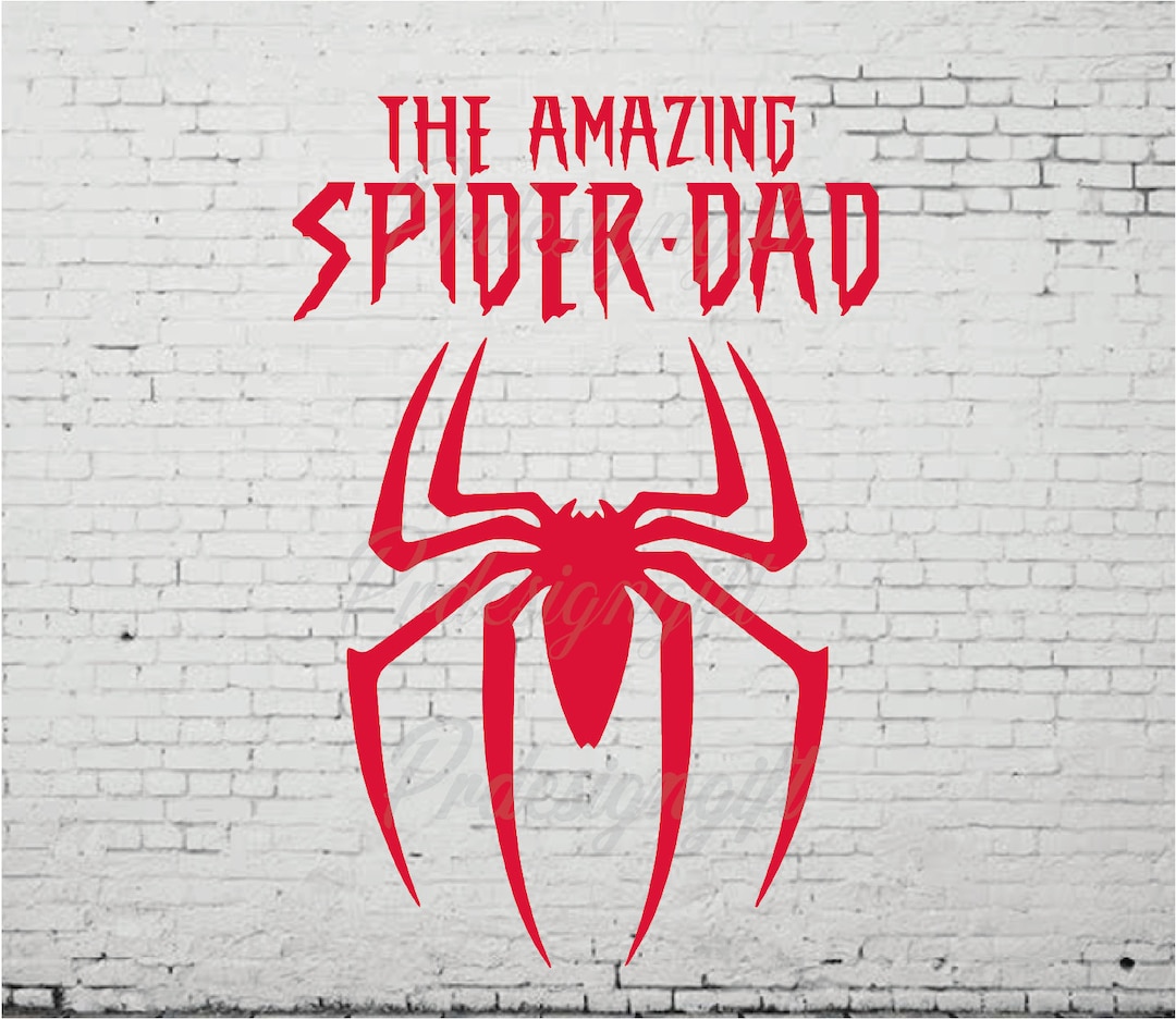 Spider Dad Svg ,family Spider PNG and Svg, Spider Svg, Dad Design Gift ...