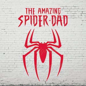 Spider Dad Svg ,family Spider PNG and Svg, Spider Svg, Dad Design Gift ...