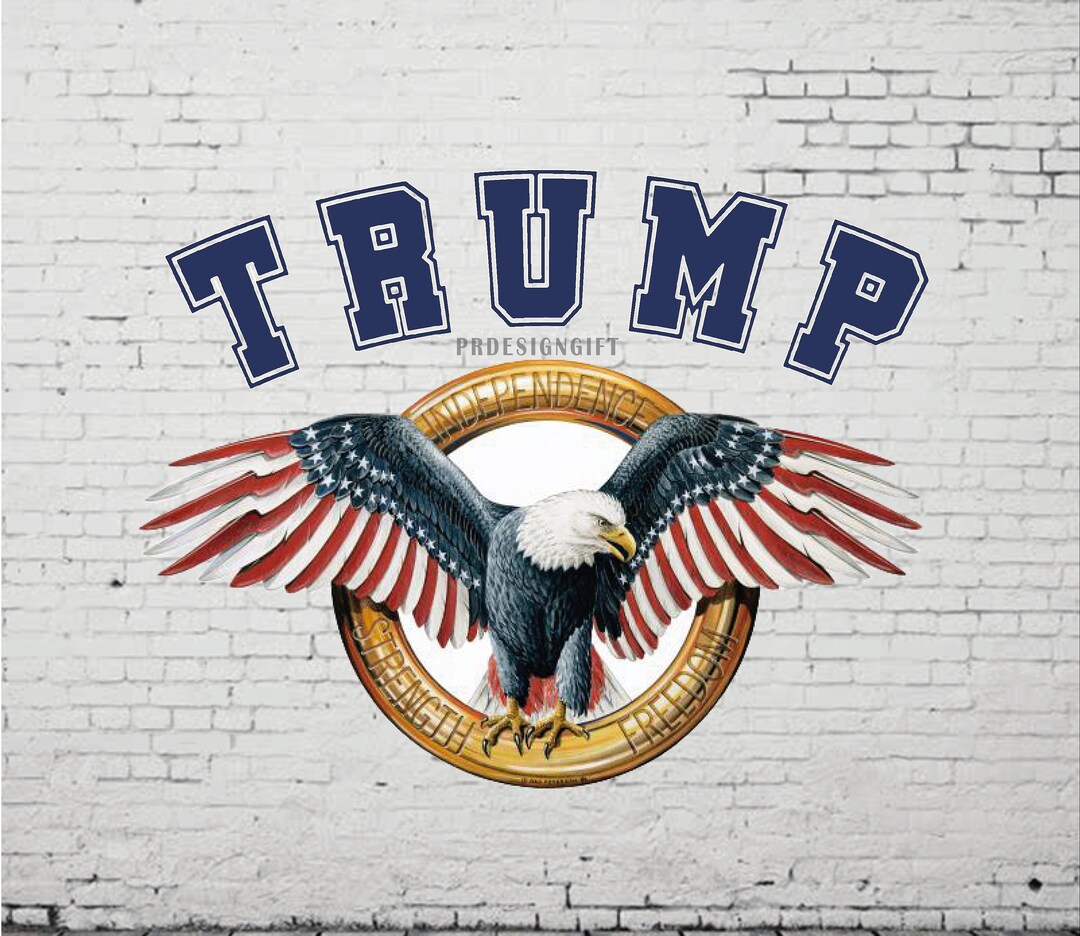 Trump Bald Svg, Trump Maga Ultra Png, Trump 2024 Design ,republican Png ...