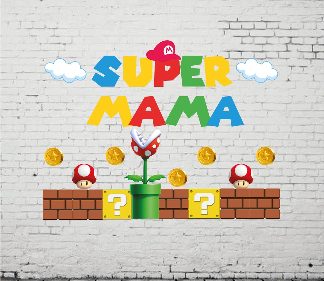 Super Mama Svg, Gift for Mother, Super Family Png, Funny Mother Png ...