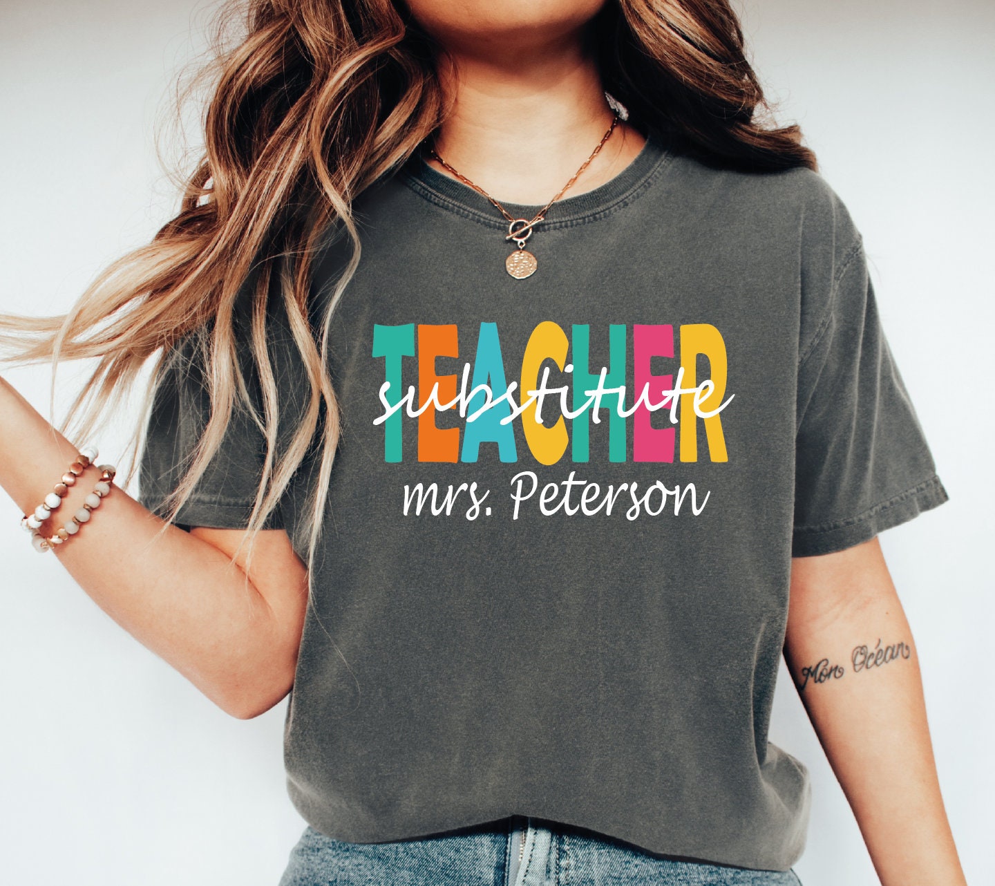 Custom Substitute Teacher Svg, Sub Png, Back to School Shirt Design ...