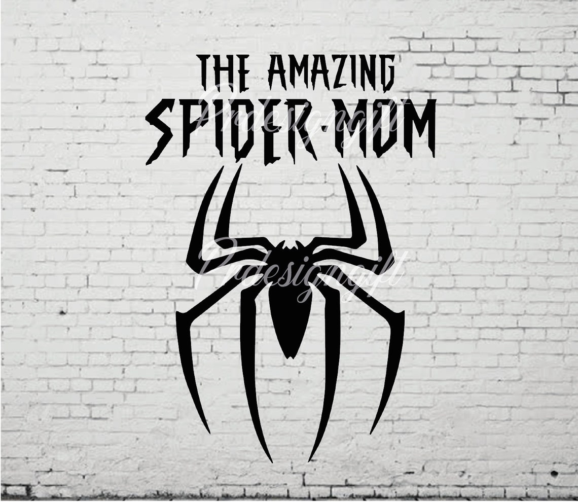 Spider Mom Svg ,family Spider PNG and Svg, Spider Svg, Mom Gift, Gift ...