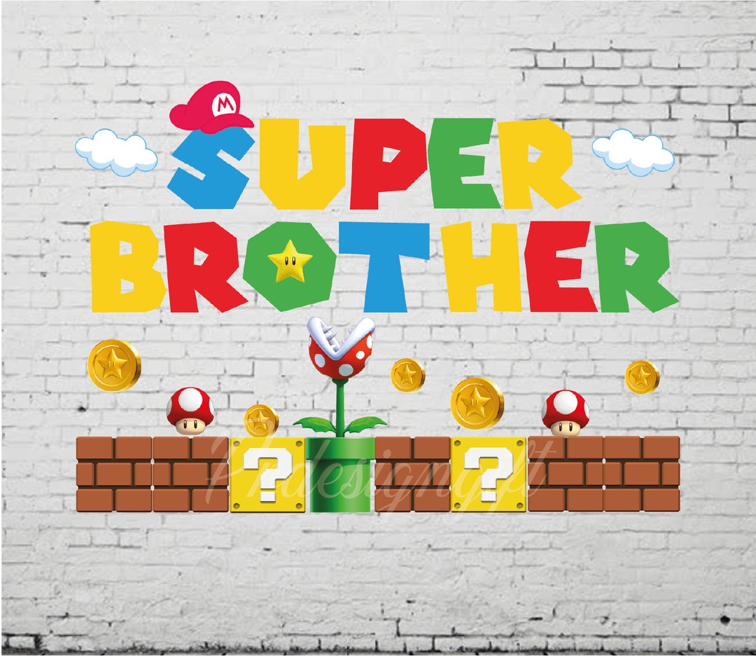 Super Brother Svg, Brother Png, Super Family Png, Funny Brother Png ...