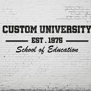 Custom University Svg, Custom College Svg, School of Education ...