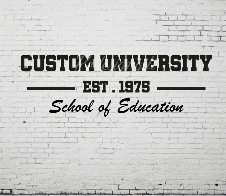 Custom University Svg, Custom College Svg, School of Education ...