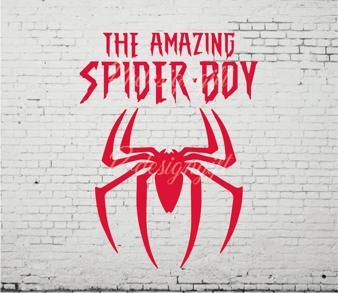 Spider Boy Svg ,family Spider PNG and Svg, Spider Svg, Chidren Gift ...