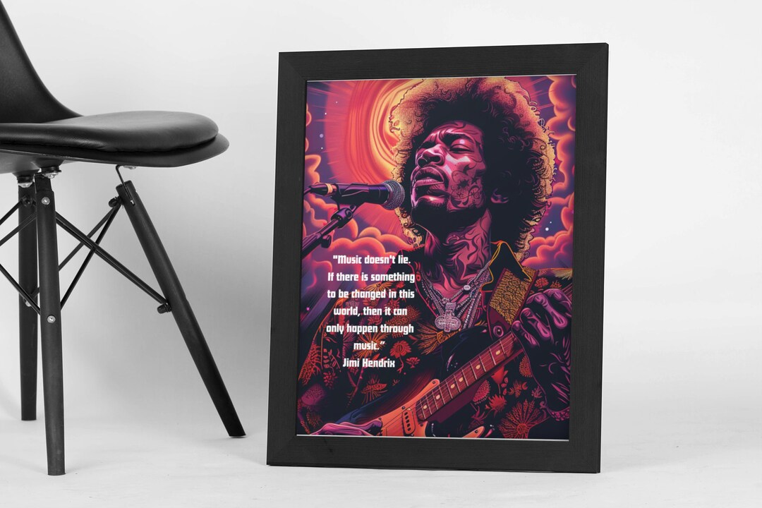Jimi Hendrix Art, Jimi Hendrix Lyrics, Motivational Art, Music Art ...