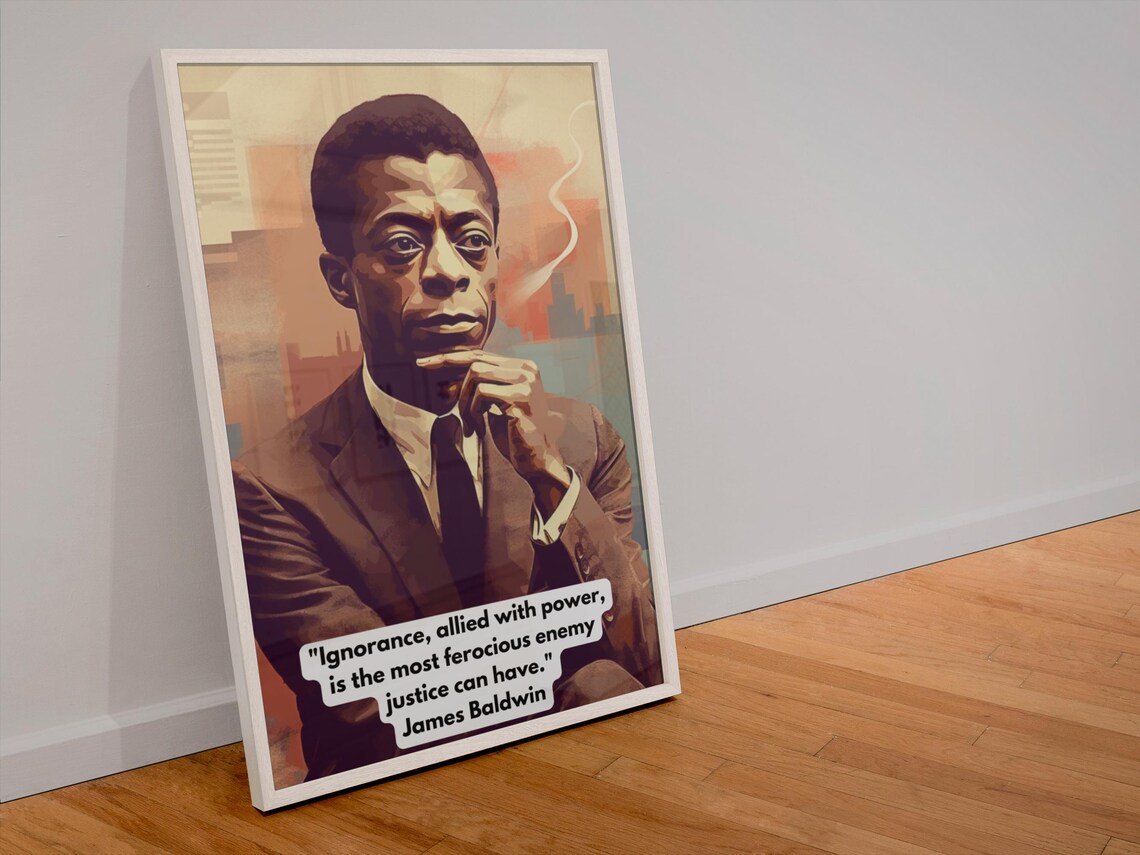 James Baldwin, Poet, Motivational, Inspirational, Quotes, Wall Art ...