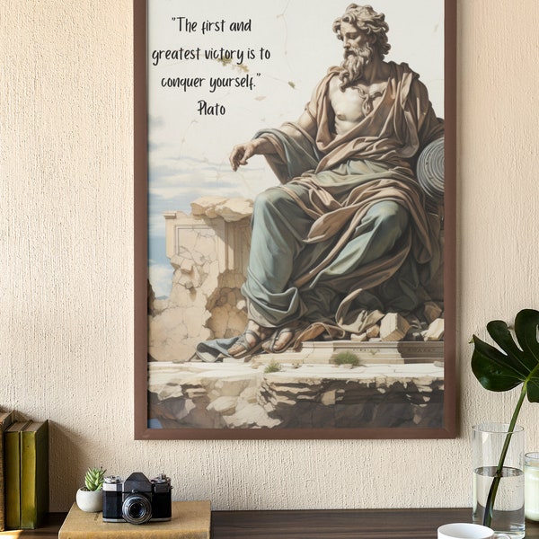 Plato Wall Art - Etsy