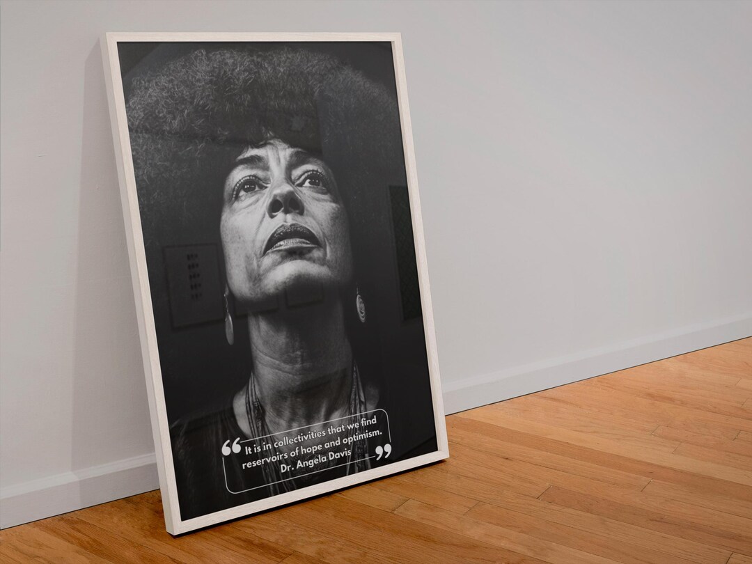 Angela Davis, Quotes, Motivational, Inspirational, Prints, Wall Art ...