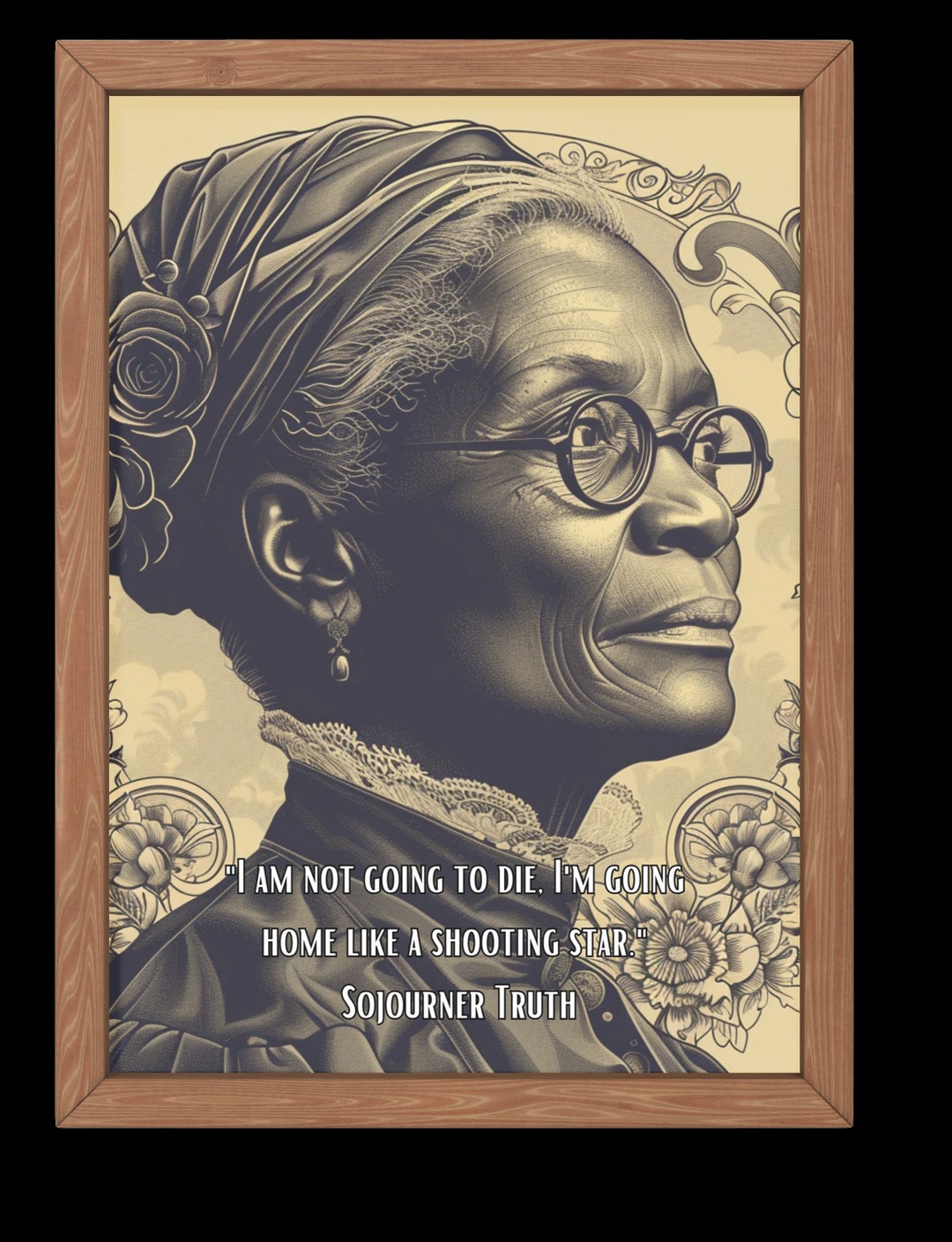 Sojourner Truth Wall Art, Motivational Quote, Inspirational Art ...