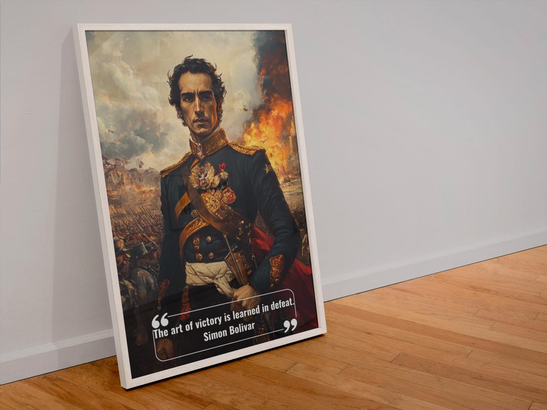 Simon Bolivar, Quotes, Motivational, Inspirational, Prints, Wall Art ...