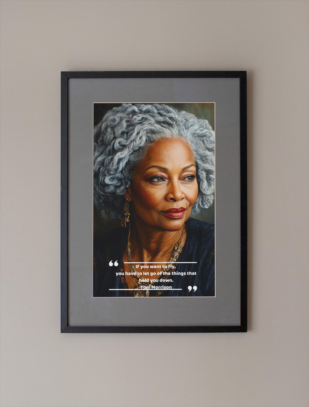 Toni Morrison, Quotes, Poet, Motivational, Inspirational, 4 Prints ...