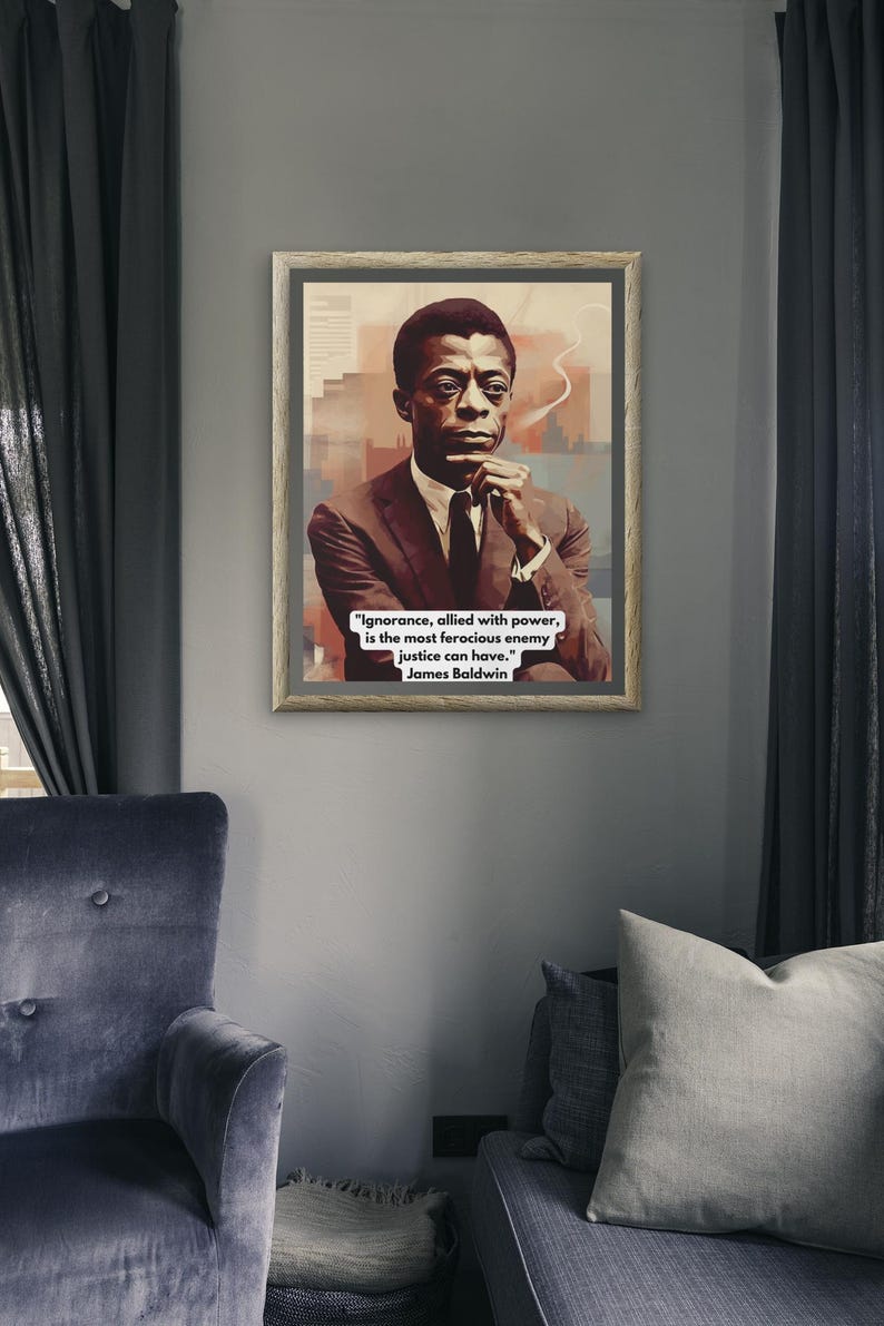 James Baldwin, Poet, Motivational, Inspirational, Quotes, Wall Art ...