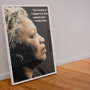 Toni Morrison, Quotes, Motivational, Inspirational, Wall Art, Art ...