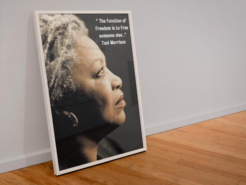 Toni Morrison, Quotes, Motivational, Inspirational, Wall Art, Art ...