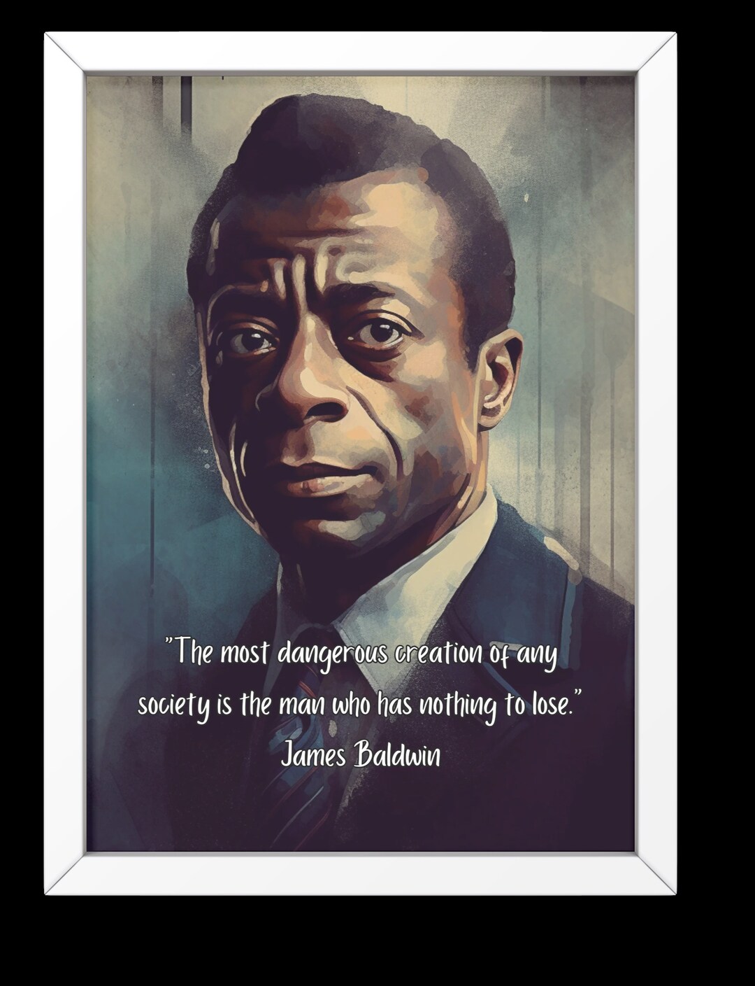 James Baldwin Wall Art, Motivational Art, Inspirational Quotes, Digital ...