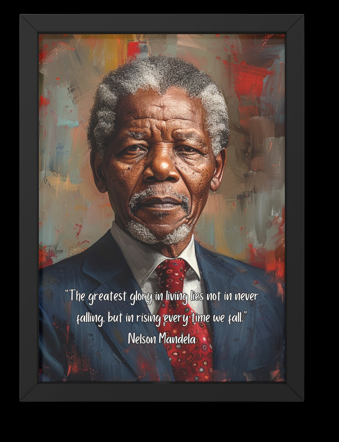 Nelson Mandela Art, Nelson Mandela, Motivational Quote, Inspirational ...