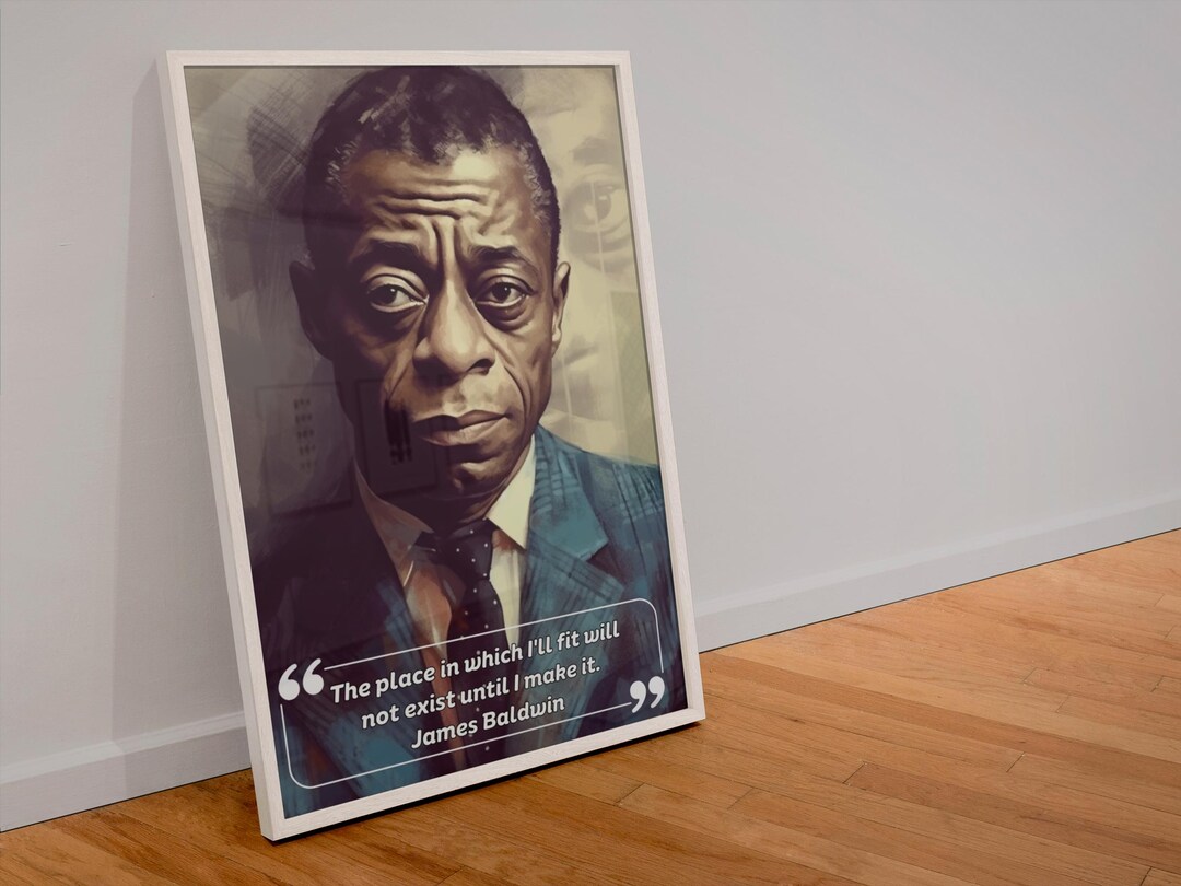 James Baldwin, Motivational, Inspirational, Quotes, Wall Art, Art ...