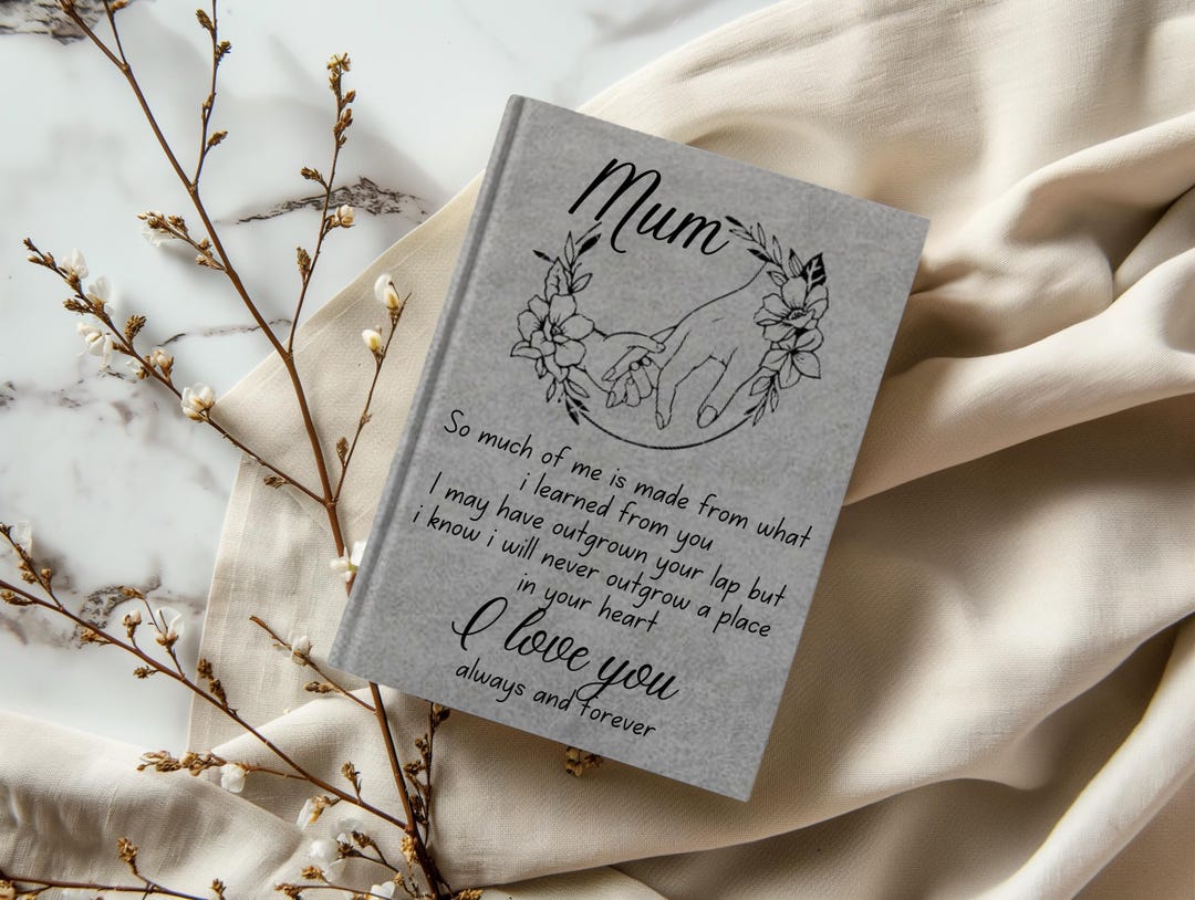 Personalised Mum Mother Journal A5 Notebook Custom Name Journal Custom ...