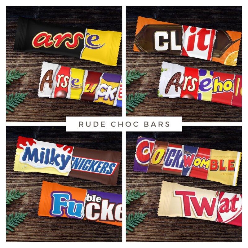 Rude Chocolate - Etsy UK
