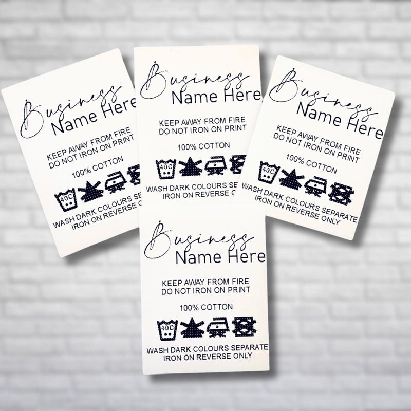 Custom Clothing Labels - Etsy