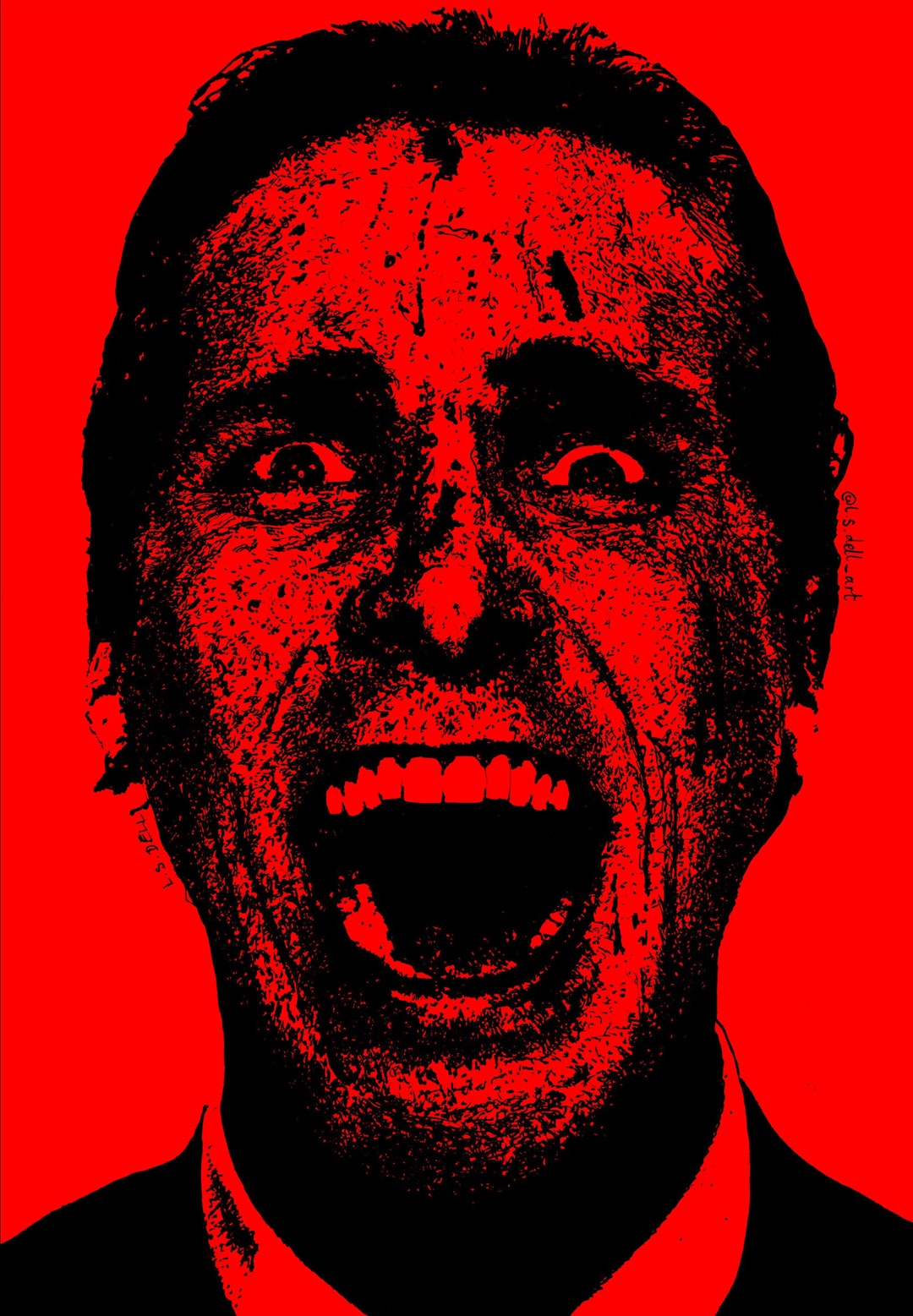 American Psycho Art A3 Giclée Print - Etsy