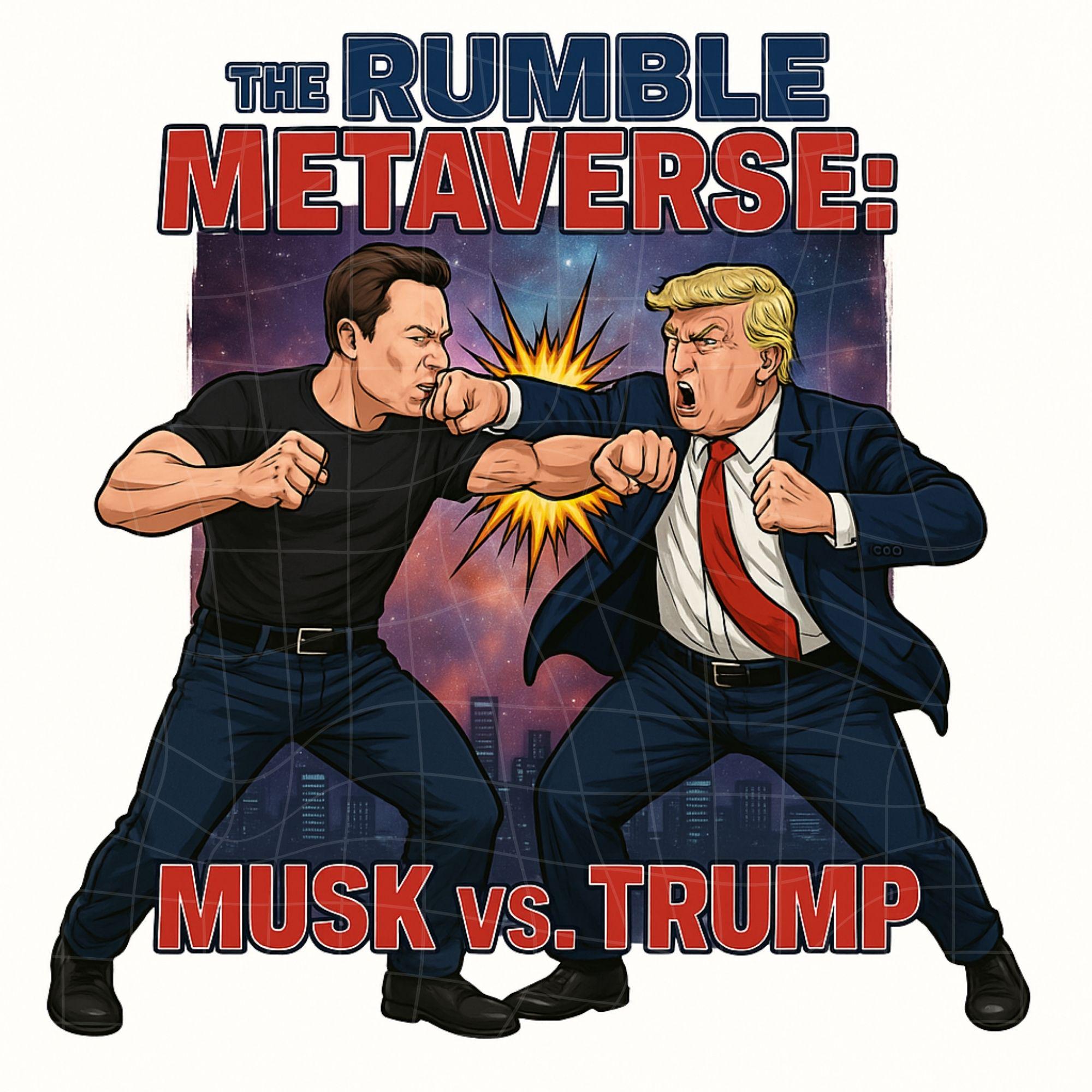 Elon Musk Vs Donald Trump PNG Clipart – Funny Celebrity Fight Digital ...